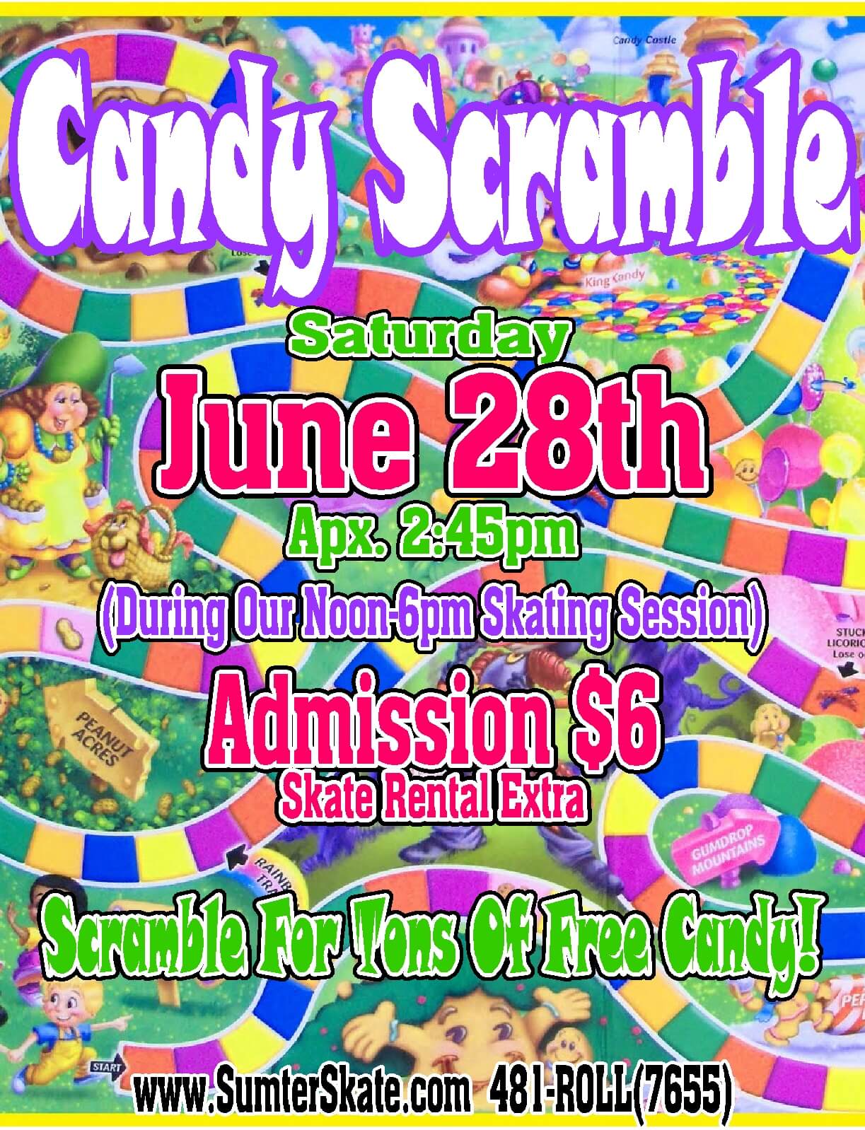 Candy Scramble June 2014