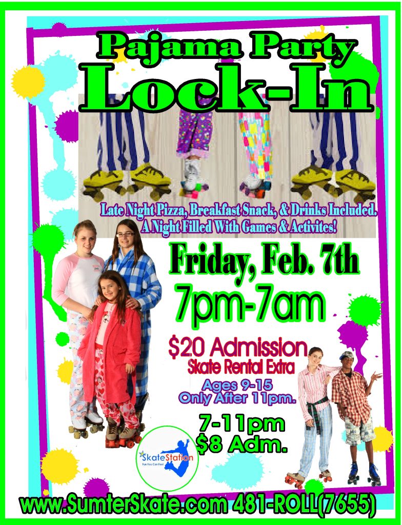 Roller Skating Rink Sumter, South Carolina – Skating Schedule